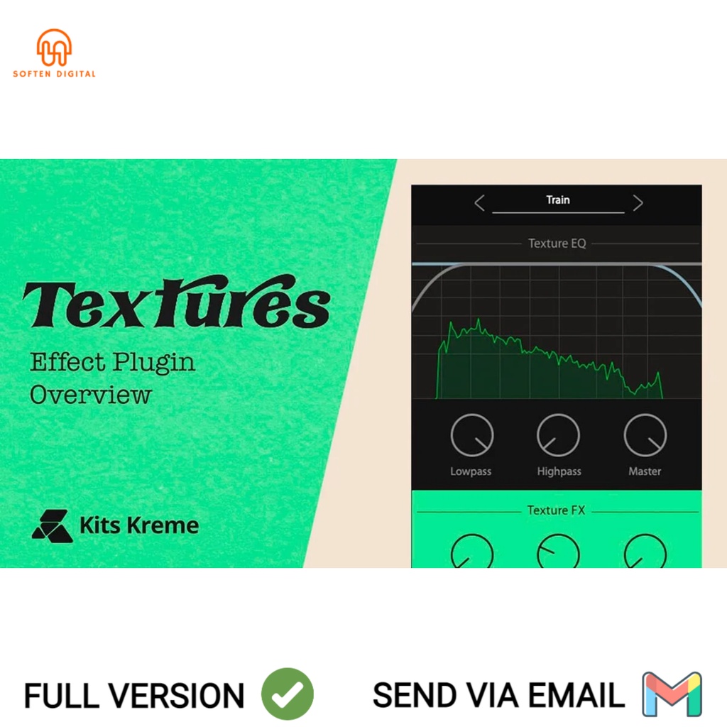 Jual Kits Kreme Textures VST PLUGIN vinyl crackle, mechanical noise ...