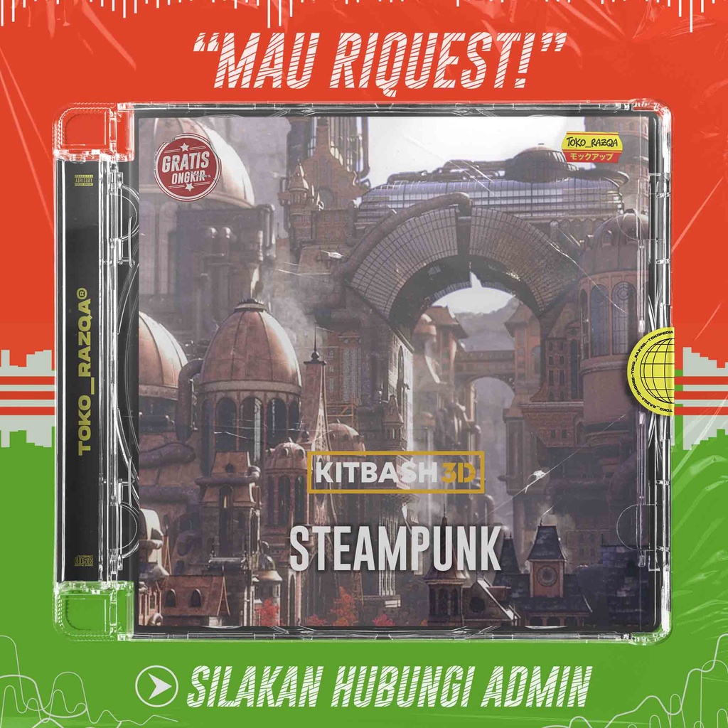 Jual KITBASH3D - STEAMPUNK 3D ASSETS | Shopee Indonesia