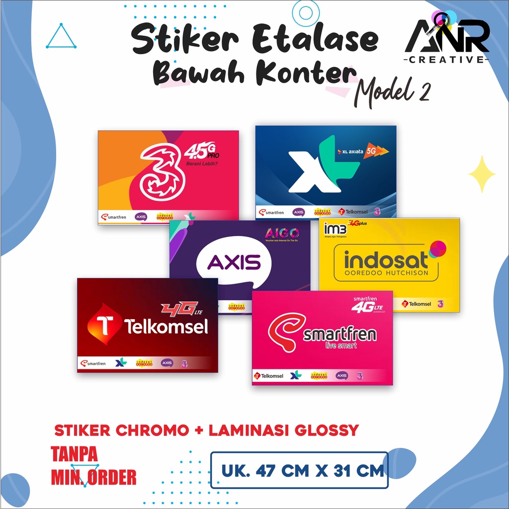 Jual Stiker Etalase Bawah / Stiker Etalase Konter / Stiker Konter ...