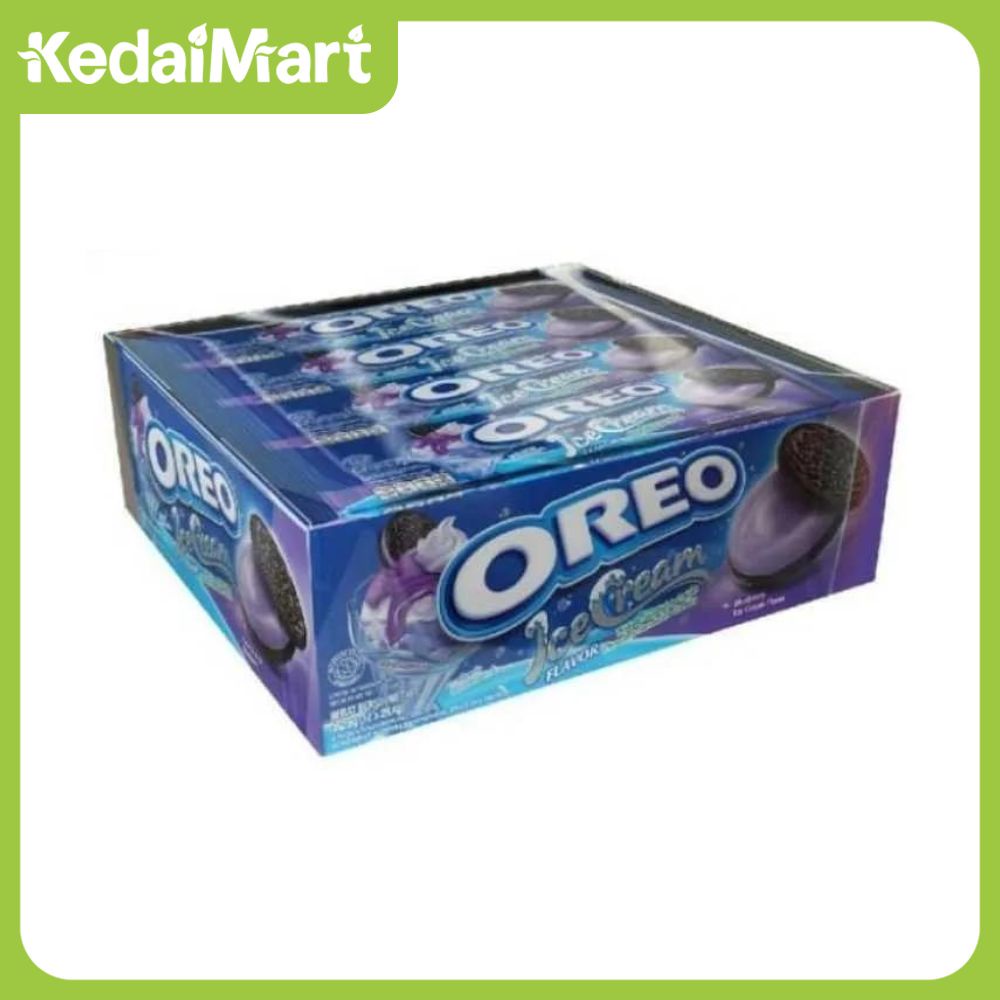 Jual Biskuit Oreo Ice Cream Pack Isi 12 x 38 Gram | Shopee Indonesia