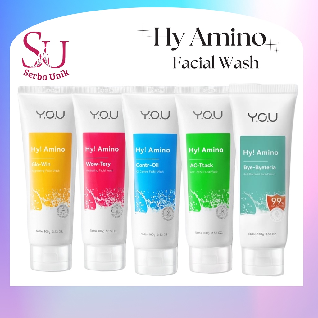 Jual You Hy! Amino Facial Wash | Brightening | Hydrating | Anti Acne ...