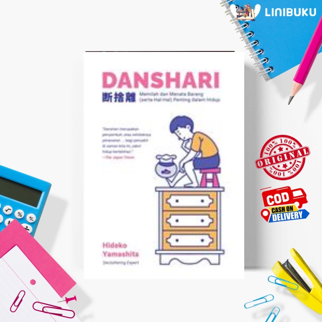 Jual Novel DANSHARI Memilah dan Menata Barang (serta Hal-Hal) Penting ...