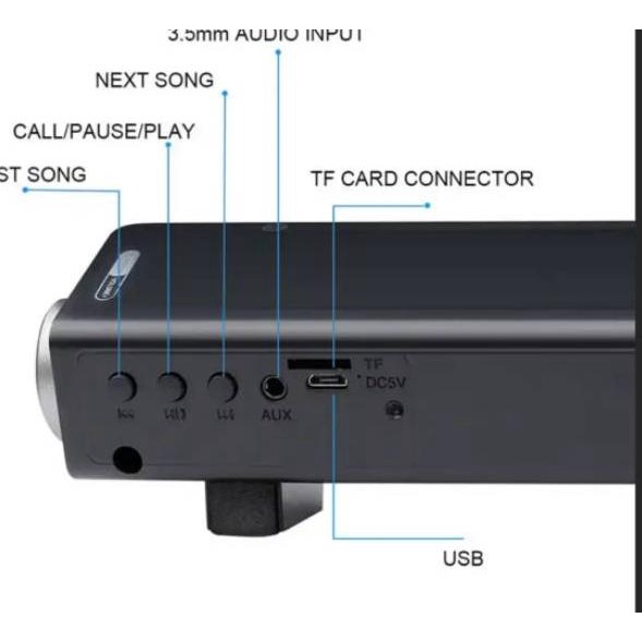 Jual New Sale Xon speaker home theater bluetooth small tv LED stereo ...