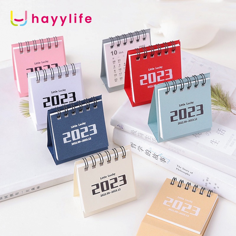 Jual HAYYLIFE Kalender Mini-Kalender Mini 2023 Kartun Lucu Sederhana ...