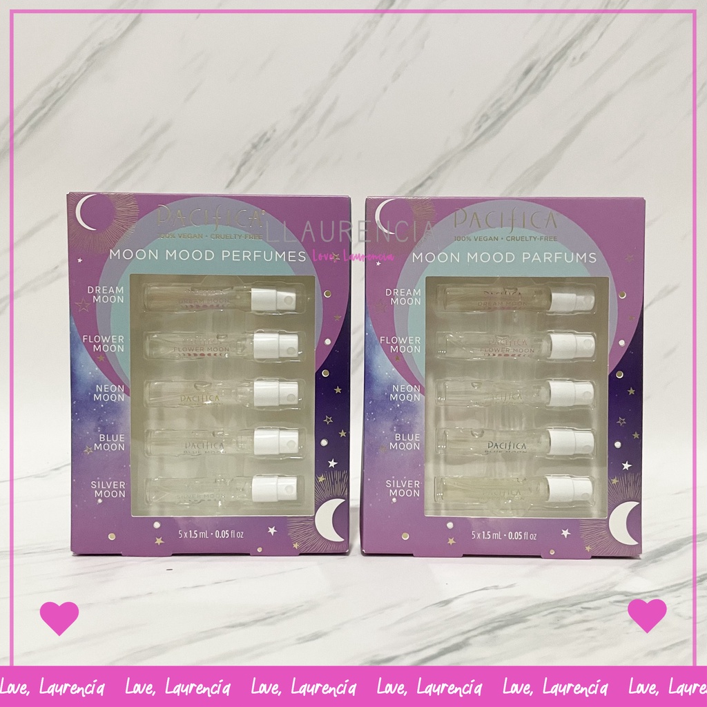 Jual PACIFICA MOON MOODS Spray Perfume Mini Set / Gift discovery kit ...