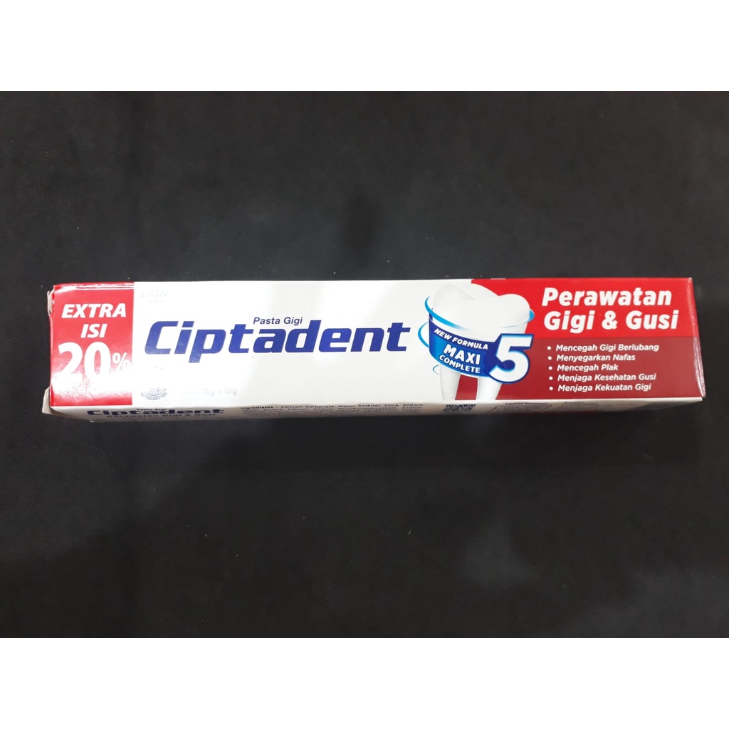 Jual CIPTADENT MAXI COMPLETE (75+15g) | Shopee Indonesia