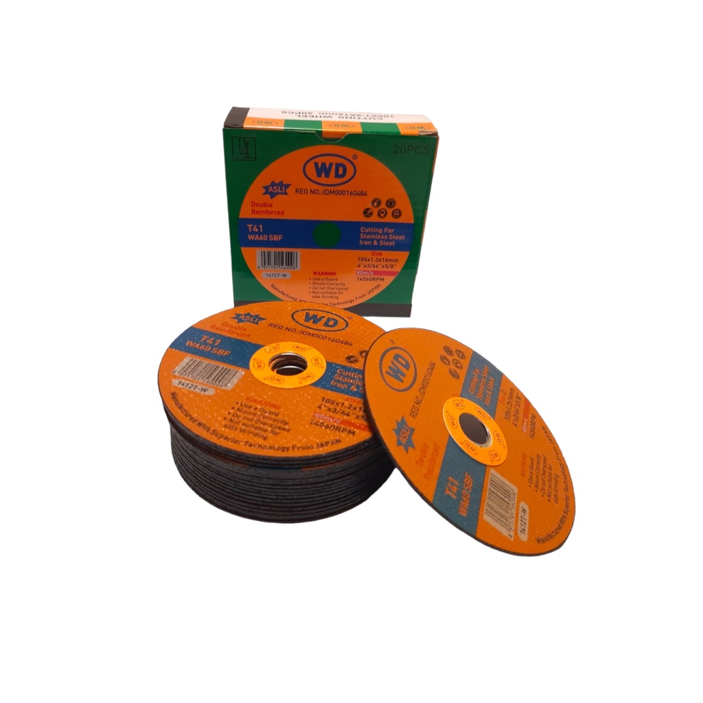 Jual Batu Gerinda Potong 4 inch / Batu Potong wd 4 inch / WD batu ...