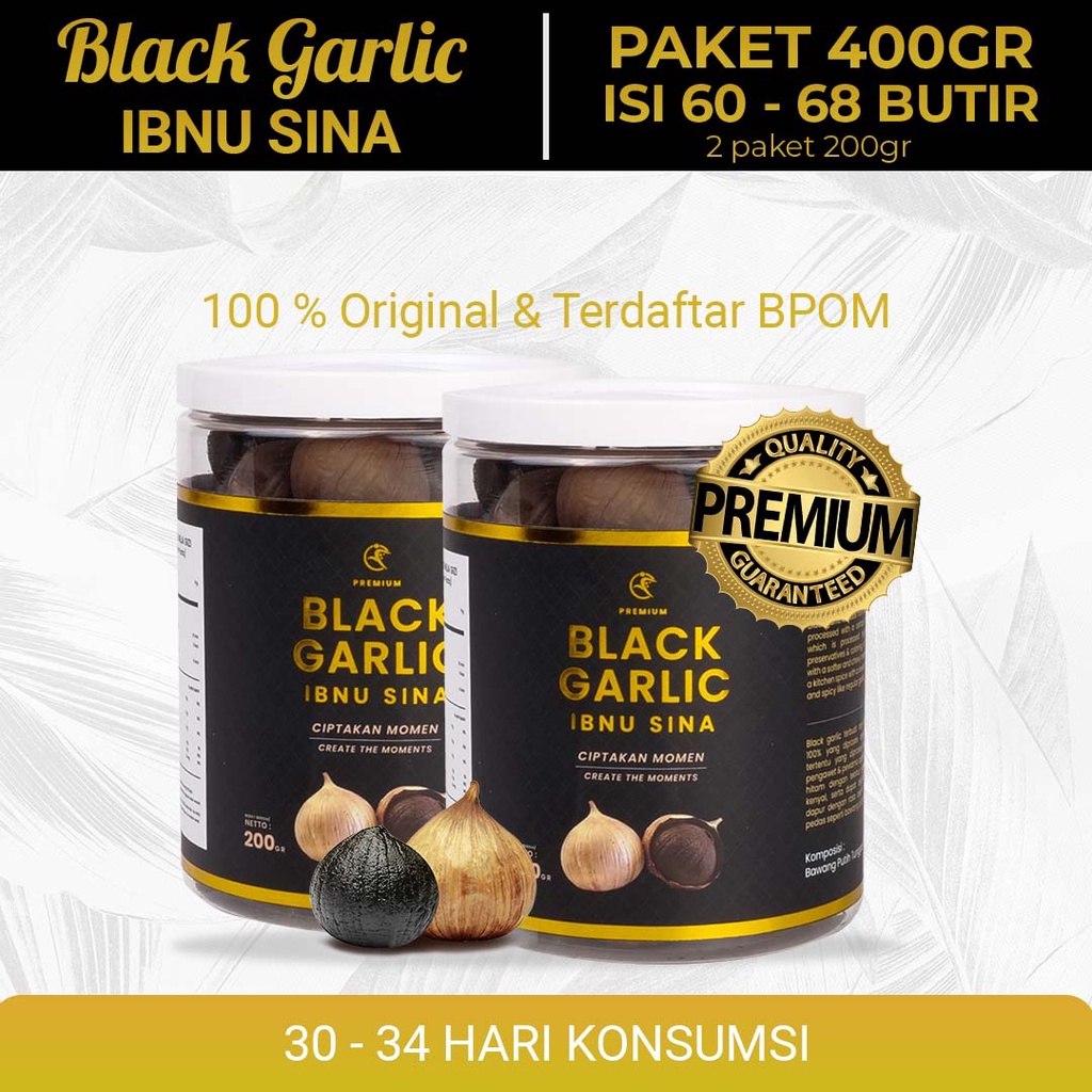 Jual BAWANG TUNGGAL / BAWANG HITAM BLACK GARLIC / BAWANG HITAM / BAWANG TUNGGAL LANANG / 400GR ...