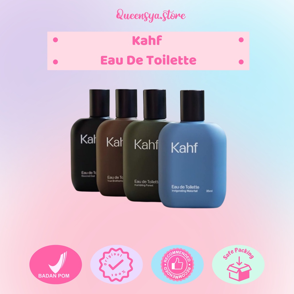Jual Kahf Eau de Toilette 35 ml - Parfum Pria Tahan Lama | Shopee Indonesia
