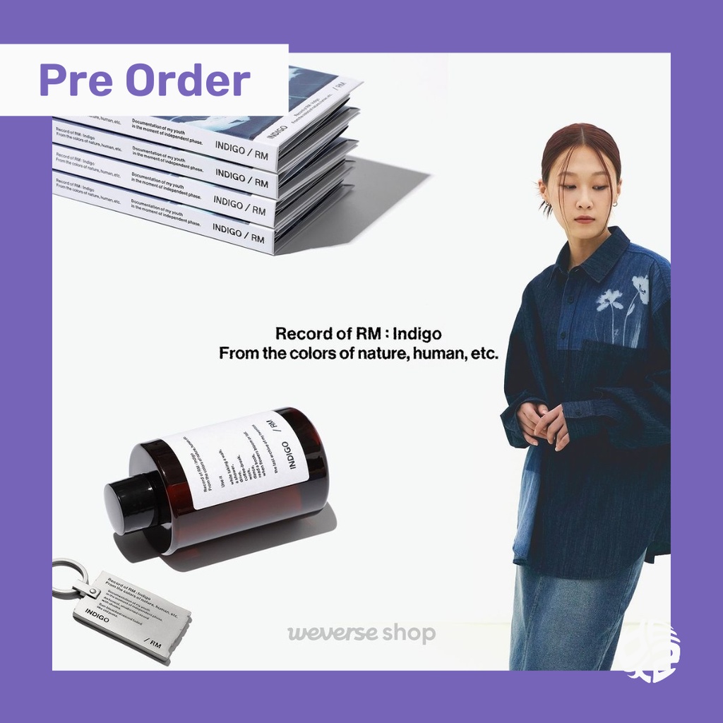 Jual [PO] BTS RM Indigo Merchandise Official Weverse | Shopee Indonesia
