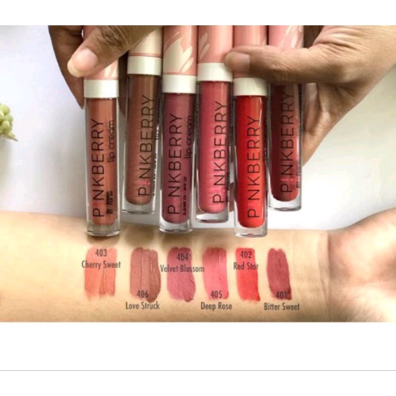 Jual Lipstik Lipcream Pink Berry original(termurah) | Shopee Indonesia