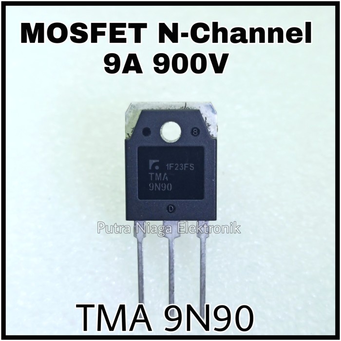 Jual MOSFET 9A 900V N-Channel 9N90 Mos-Fet N-Ch 9A 900Volt putr4n14 Juara | Shopee Indonesia