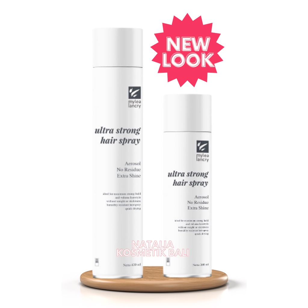 Jual Mylea Lancry Ultra Strong Hair Spray - Kemasan Baru | Shopee Indonesia