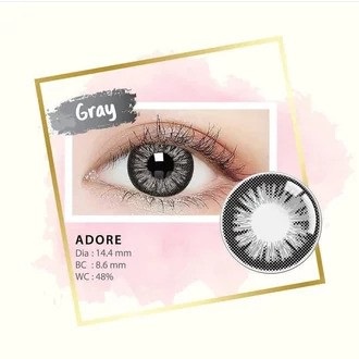 Jual SOFTLENS LIVING COLOR ADORE GREY(NORMAL) | Shopee Indonesia