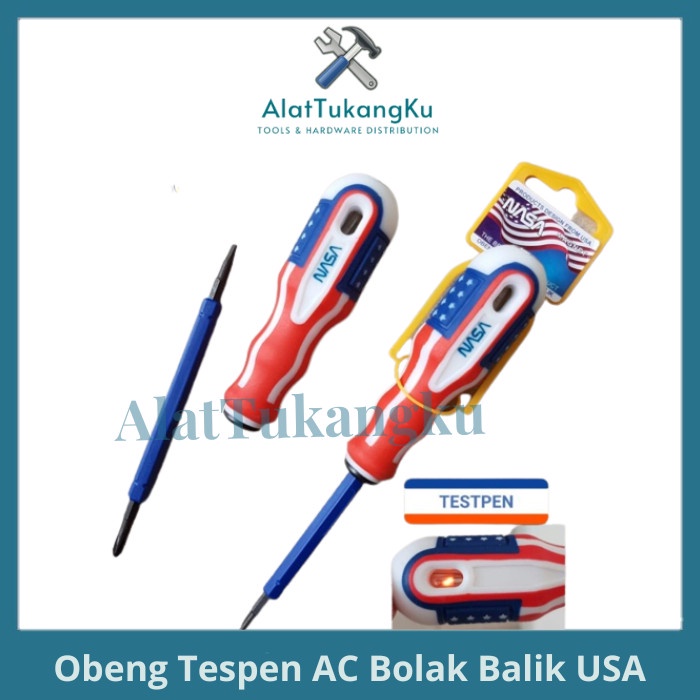 Jual IGM Obeng Multi BB USA / Obeng AC Bolak Balik USA 2 Fungsi (+-) IO ...