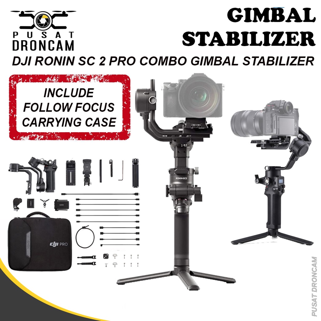 Jual DJI RONIN RSC 2 SC2 - DJI RSC2 S - RONIN SC 2 BASIC / COMBO ...