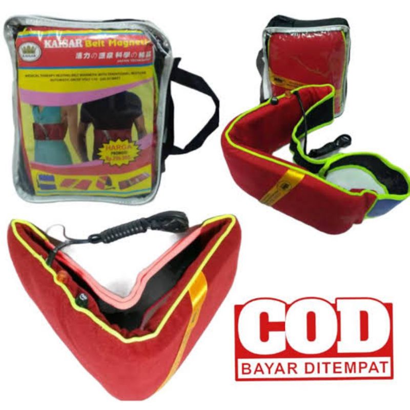 Jual Bantal Panas Sauna Belt Merk KAISAR / Bantal Sabuk Terapi Kaisar ...