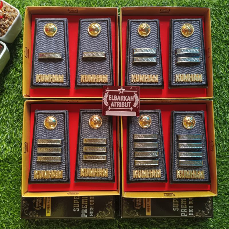 Jual Pangkat pdh kemenkumham terbaru [2a, 2b,2c, 2d] full bordir logam ...