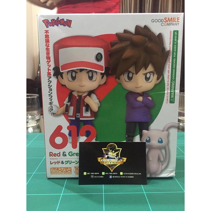 Jual Nendoroid 20th Anniversary Edition Pokemon Red & Green | Shopee ...