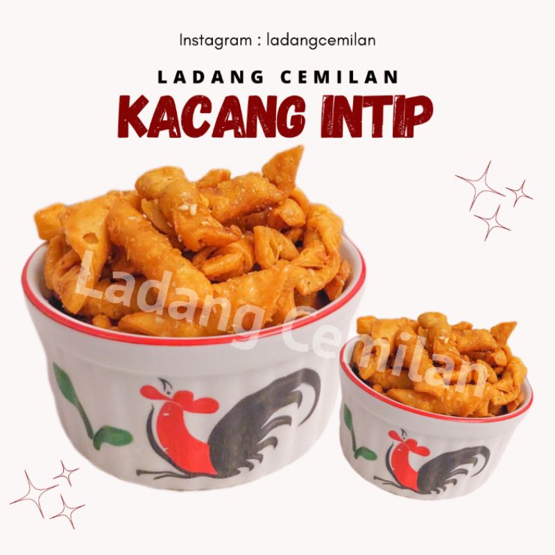 Jual KACANG INTIP 150 GR KACANG MOLEN KACANG MANIS LADANG CEMILAN ...