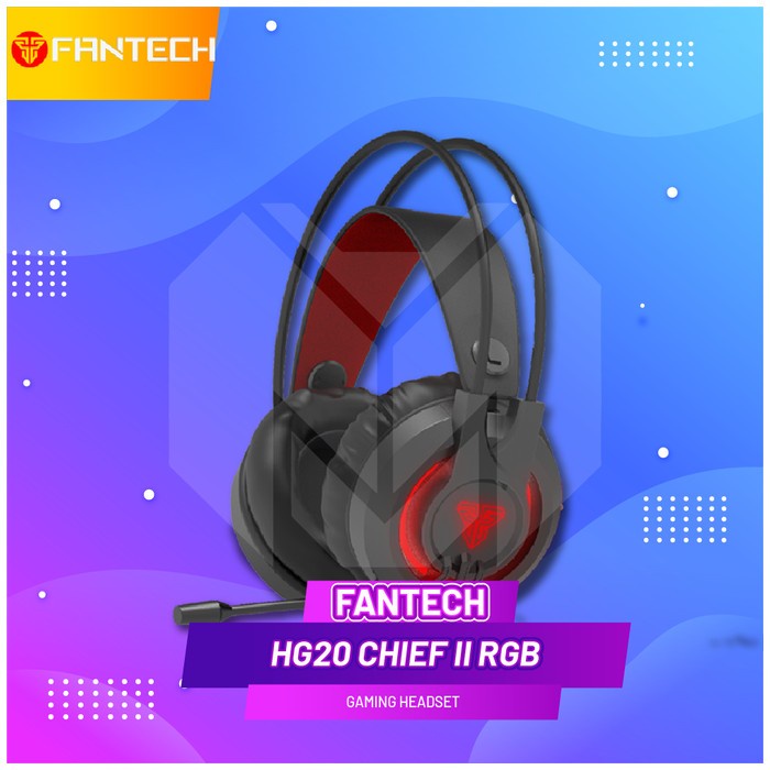 Jual Fantech HG20 CHIEF II RGB Gaming Headset | Shopee Indonesia