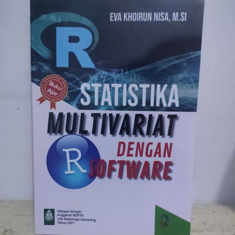 Jual Buku Ajar Statistika Multivariat dengan R Software | Shopee Indonesia