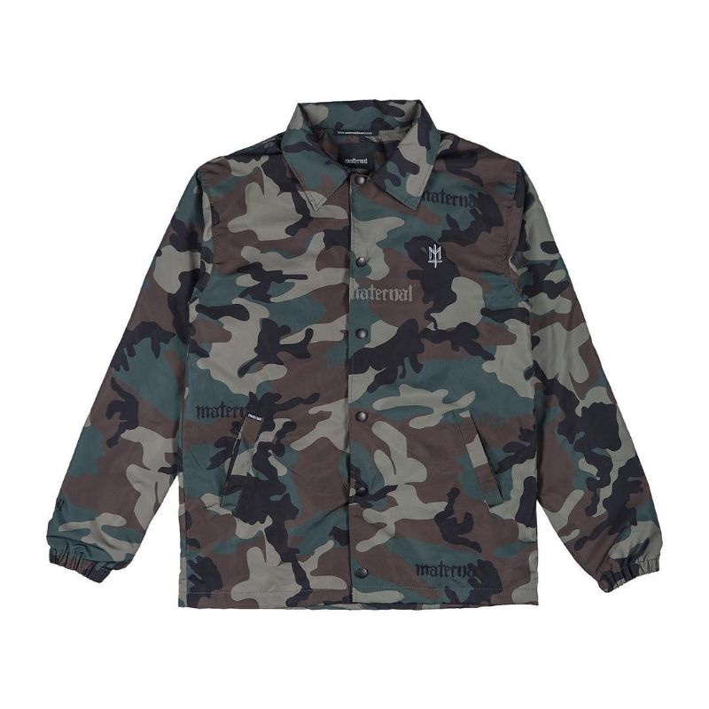 Jual maternal disaster - coach jacket - earth | Shopee Indonesia