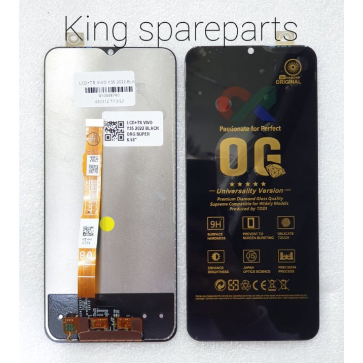Jual LCD TOUCHSCREEN VIVO Y35 2022 Y33T ORIGINAL | Shopee Indonesia