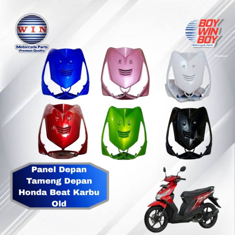 Jual Panel Depan Panel Lampu Depan Honda Beat Karbu Old Merk Win ...