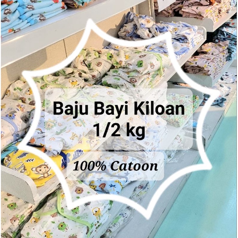 Jual Baju Bayi Kiloan - Setengah KG - Baby Tokusen, Costly, Ido, Fully ...