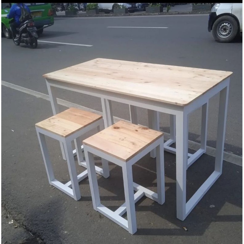 Jual meja makan , meja resto , meja cafe serbaguna | Shopee Indonesia