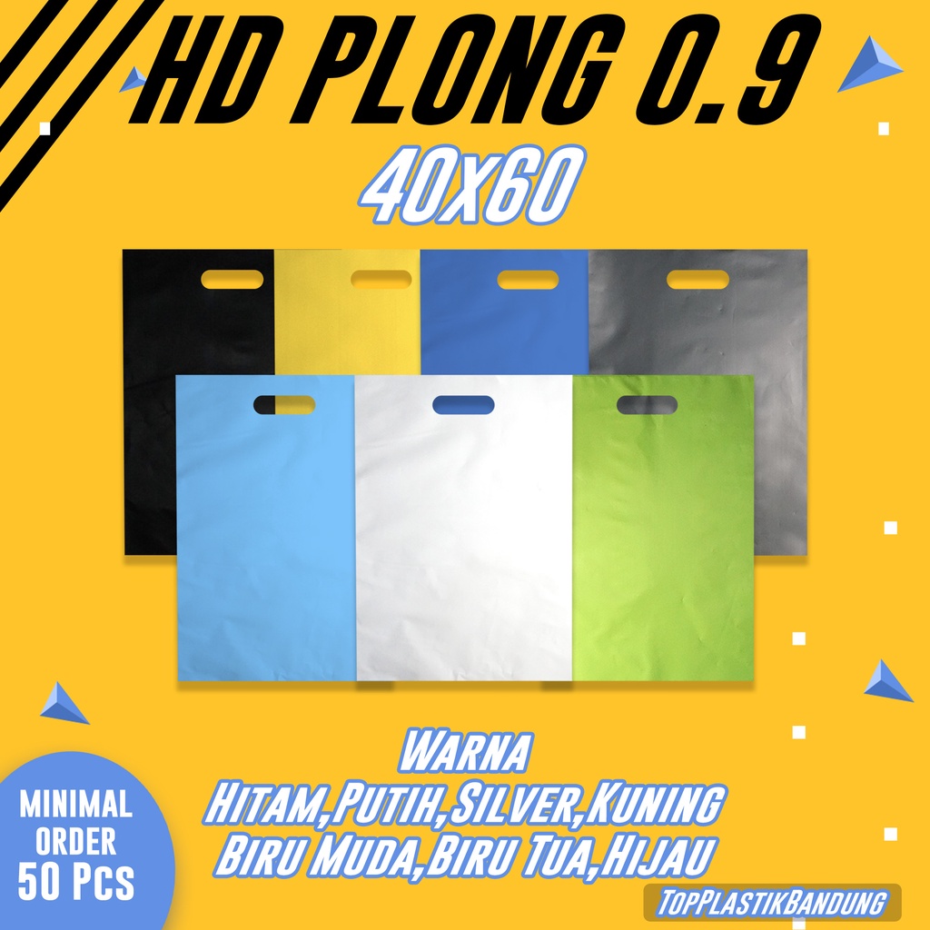 Jual Plastik HD 0.9 Plong 40x60cm (minimal order 50 pcs)plastik packing ...