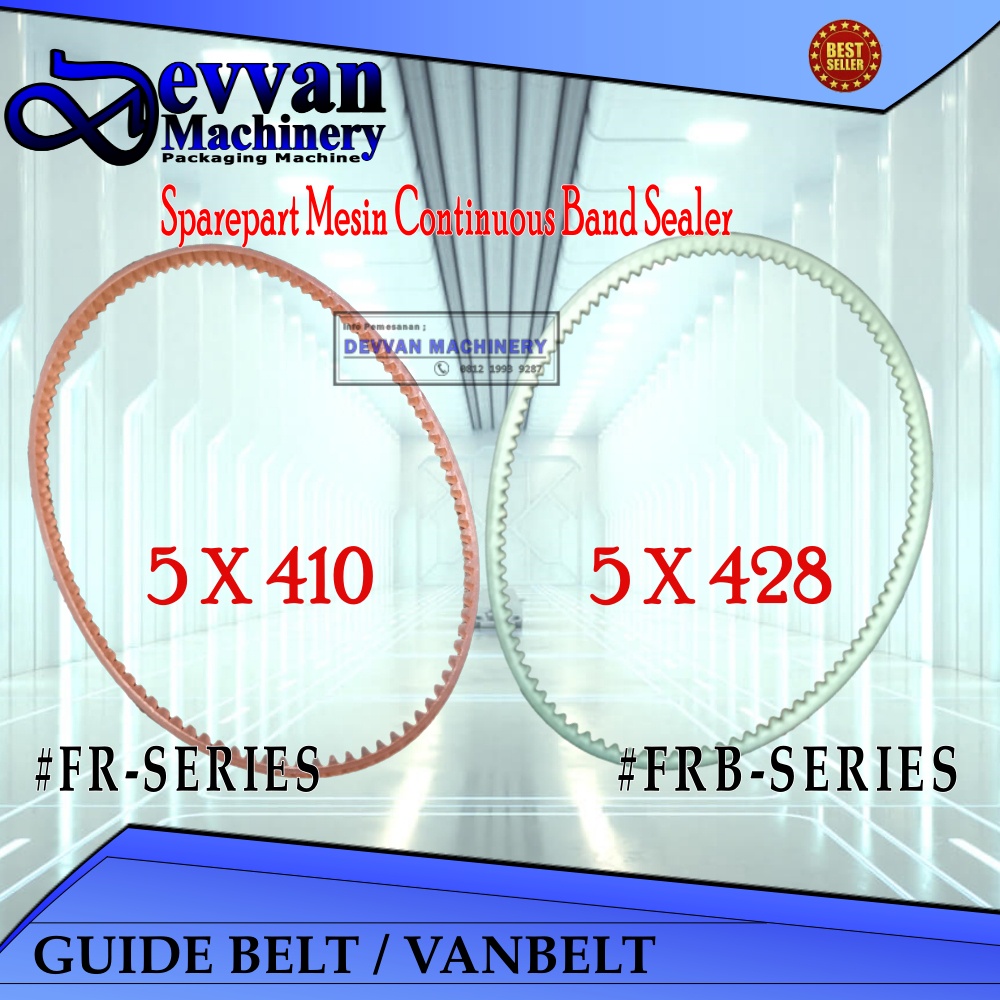 Jual Guide Belt 428 dan 410 Continuous Band Sealer FRB-770 dan FR ...