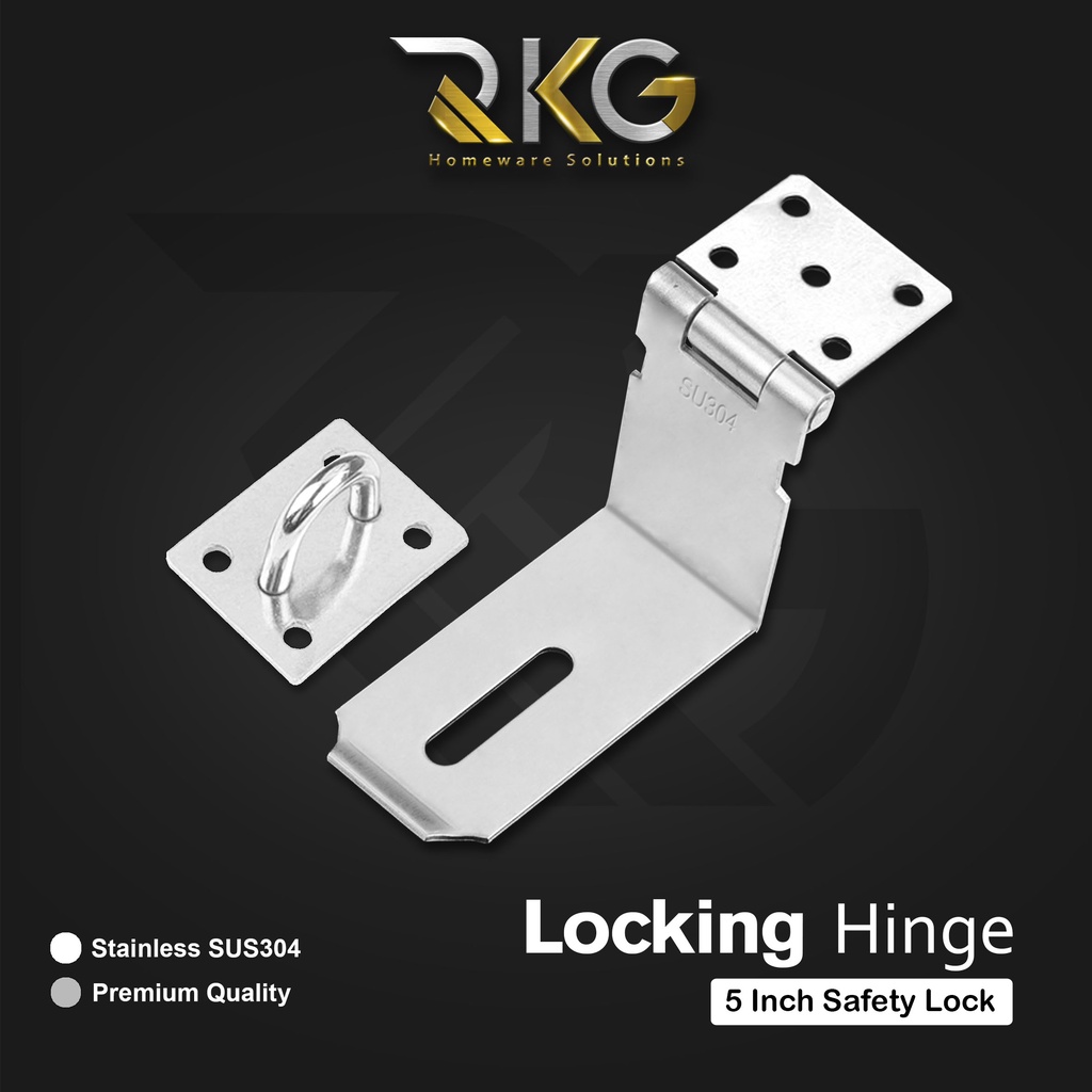 Jual RKG Overpal Siku Besar 5 Inch / Kunci Pintu Overpal SUS 304 *TIDAK ...