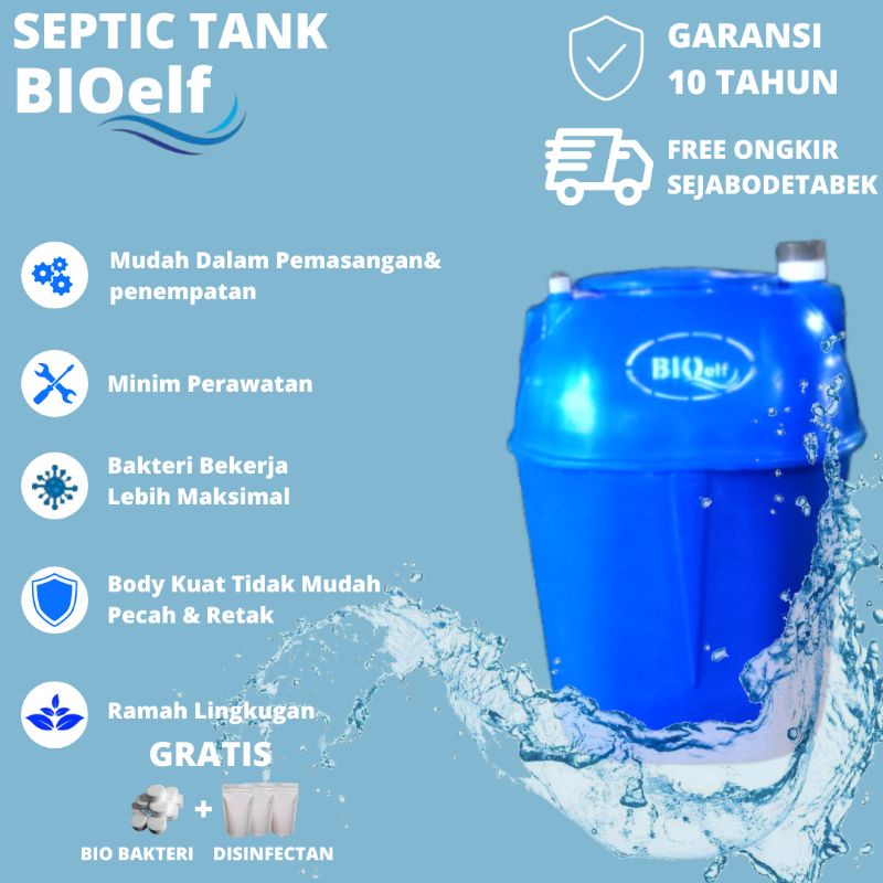 Jual BIOTANK Septic Tank Bio, 1000 Liter Septictank BIOtech, BIOelf ...