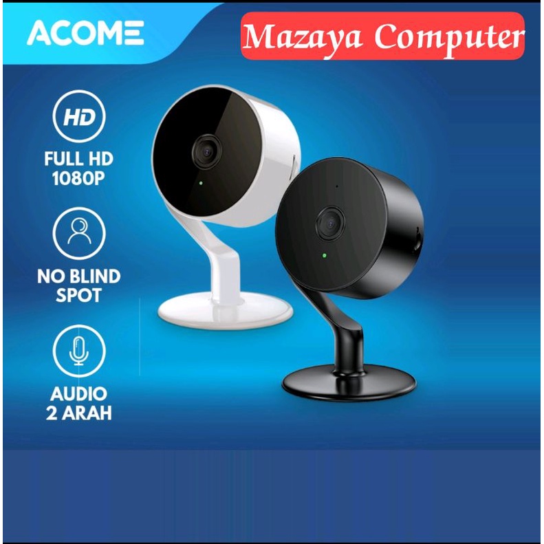 Jual ACOME APC05 Smart CCTV Full HD WiFi Audio 2 Arah Indoor Camera ...