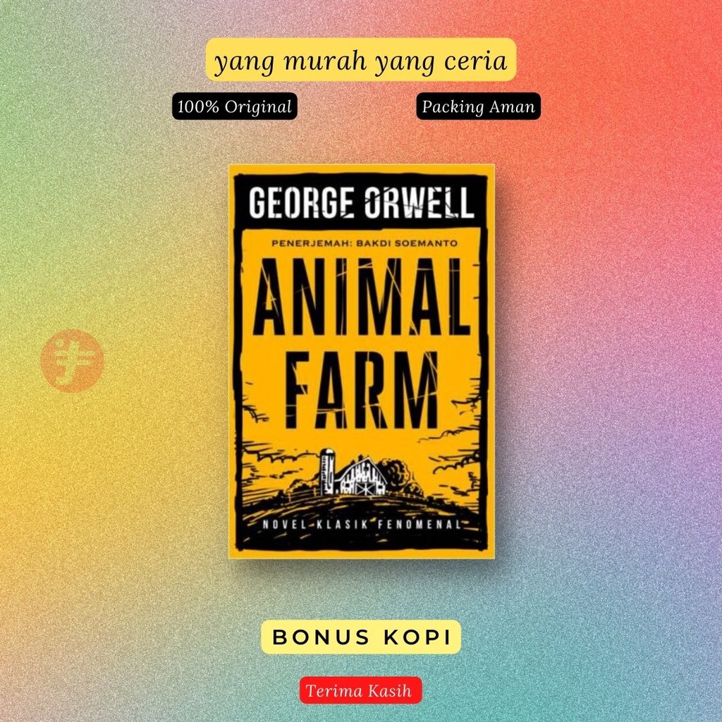 Jual Animal Farm George Orwell - Bentang Pustaka | Shopee Indonesia