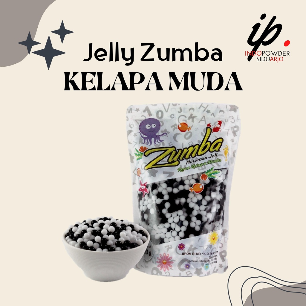 Jual JELLY MOTIF ZUMBA 500GR / MUTIARA HITAM PUTIH / DADU / BUBBLE ...