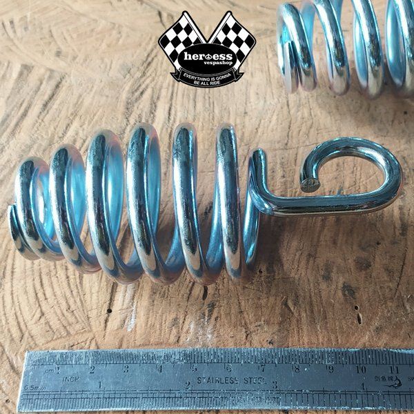 Jual per jok spiral springer single seat custom model RE Royal Enfield ...