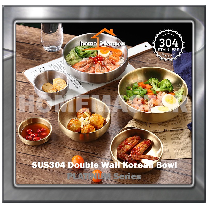 Jual HomeMaster Korean Mangkok/Bowl Stainless/Besi Baja Tahan Karat ...