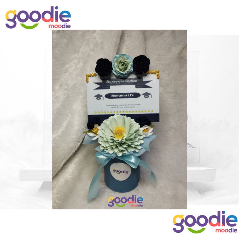 Jual Bloom box/box bunga/kado wisuda/kado ulangtahun/papan karangan ...