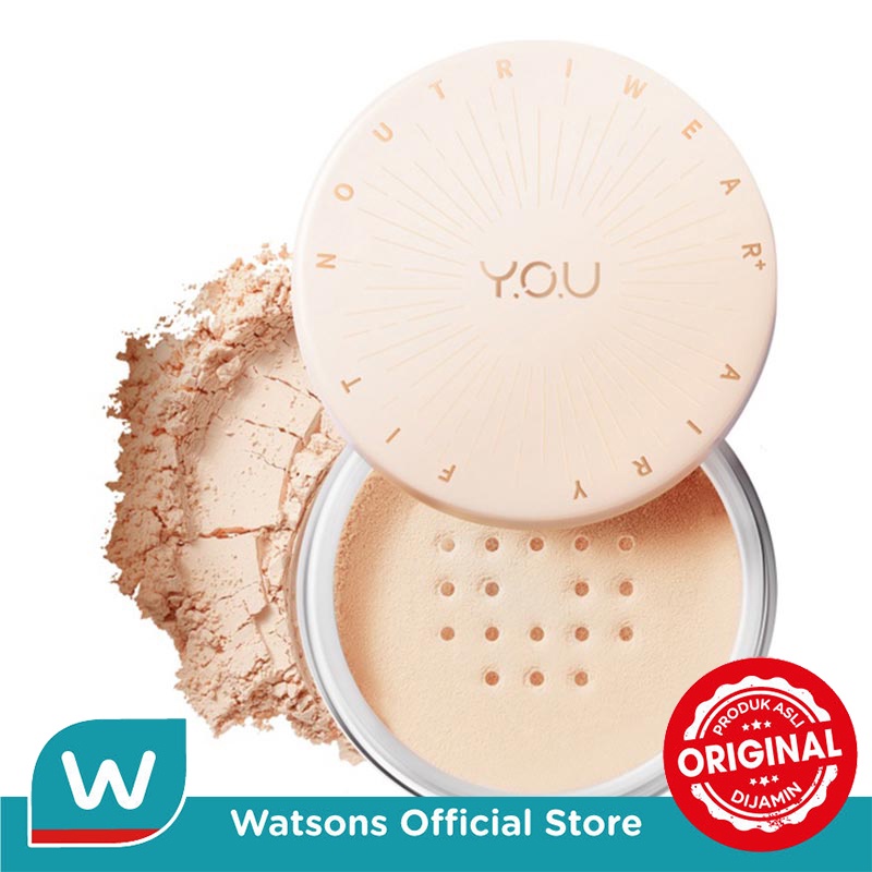 Jual Y.O.U Noutriwear+ Airy Fit Loose Powder C302 Classic Ivory ...