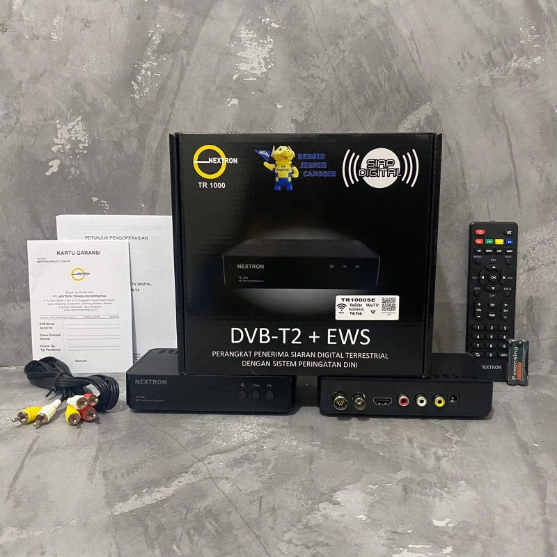 Jual SET TOP BOX TANAKA DVB T2 EVERCOSS NEXTRON ZYREX STB T2 TYPE ...