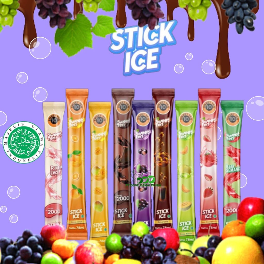 Jual Sweet Ten Ice VIRAL / Stick Ice 78ml x 5 pcs | Shopee Indonesia