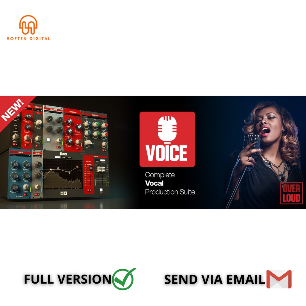 Jual GEM Voice v1 VST Plugin designed to speed up your vocal production ...