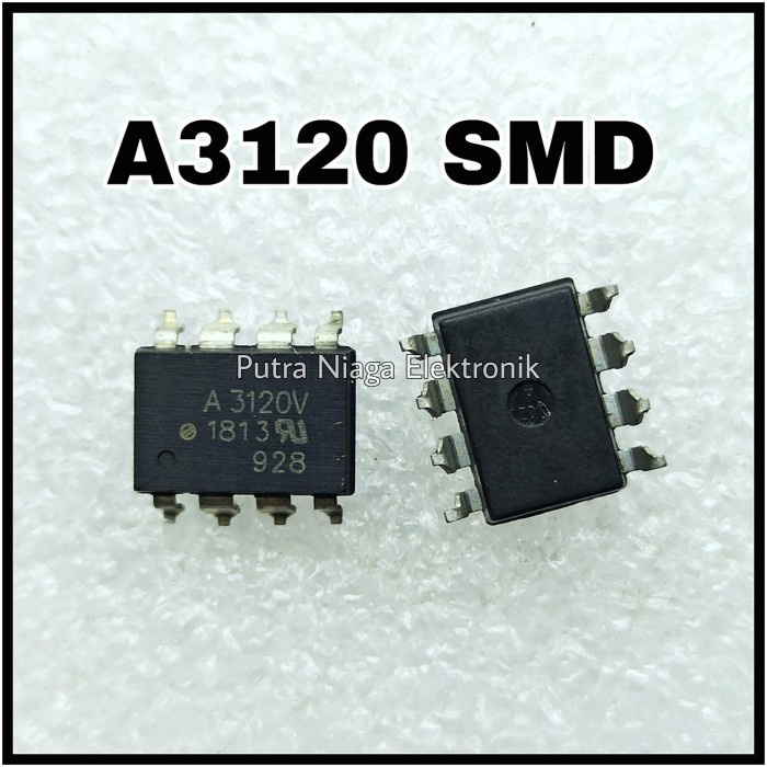 Jual ic A3120 / A 3120 SMD SOIC8 Optocoupler HCPL3120 putr4n14 Segera ...