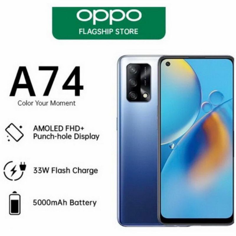 Jual oppo A74 6/128 gb | Shopee Indonesia