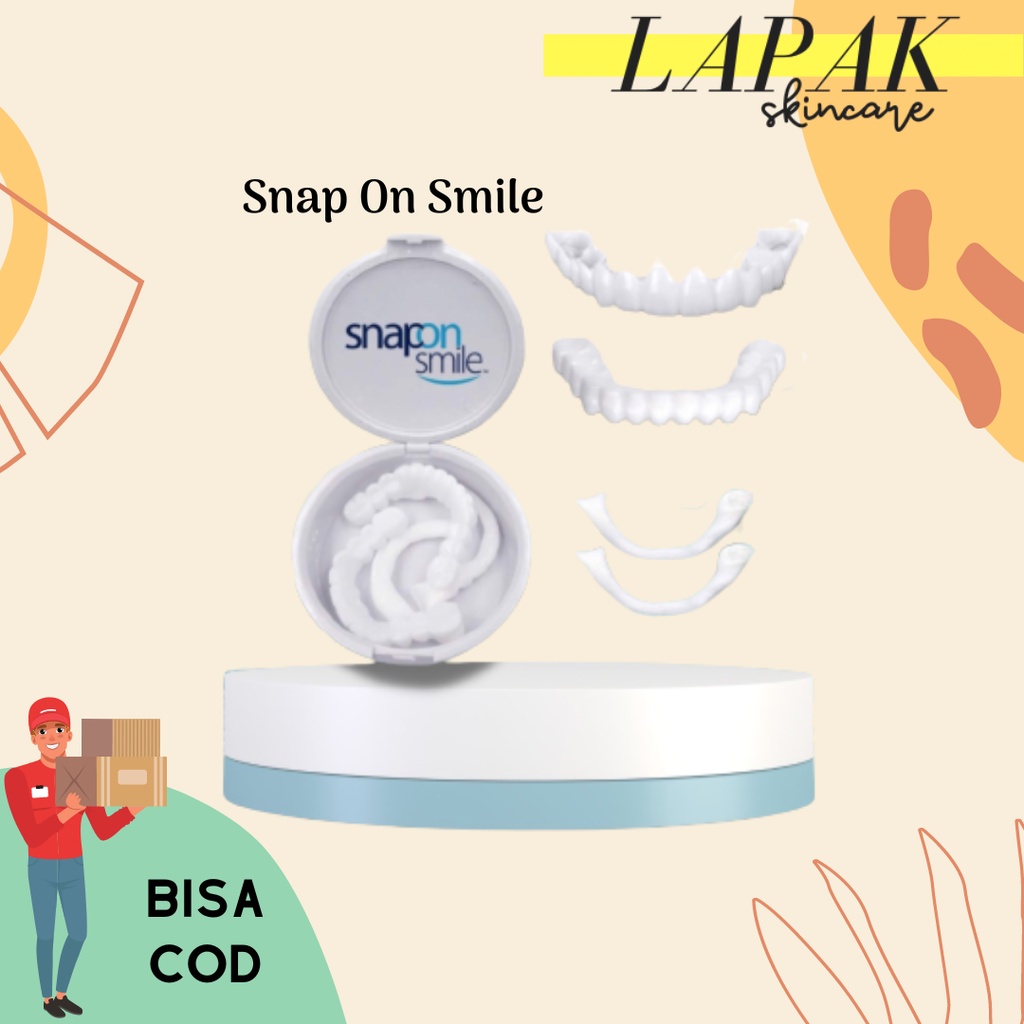 Jual Snap On Smile 100% ORIGINAL Authentic / Gigi Palsu Snapon Smile 1 Set Veneer Gigi Palsu ...
