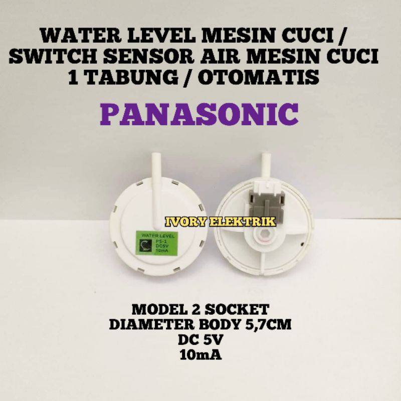 Jual WATER LEVEL PANASONIC MESIN CUCI 1 TABUNG / WATER LEVEL SWITCH ...