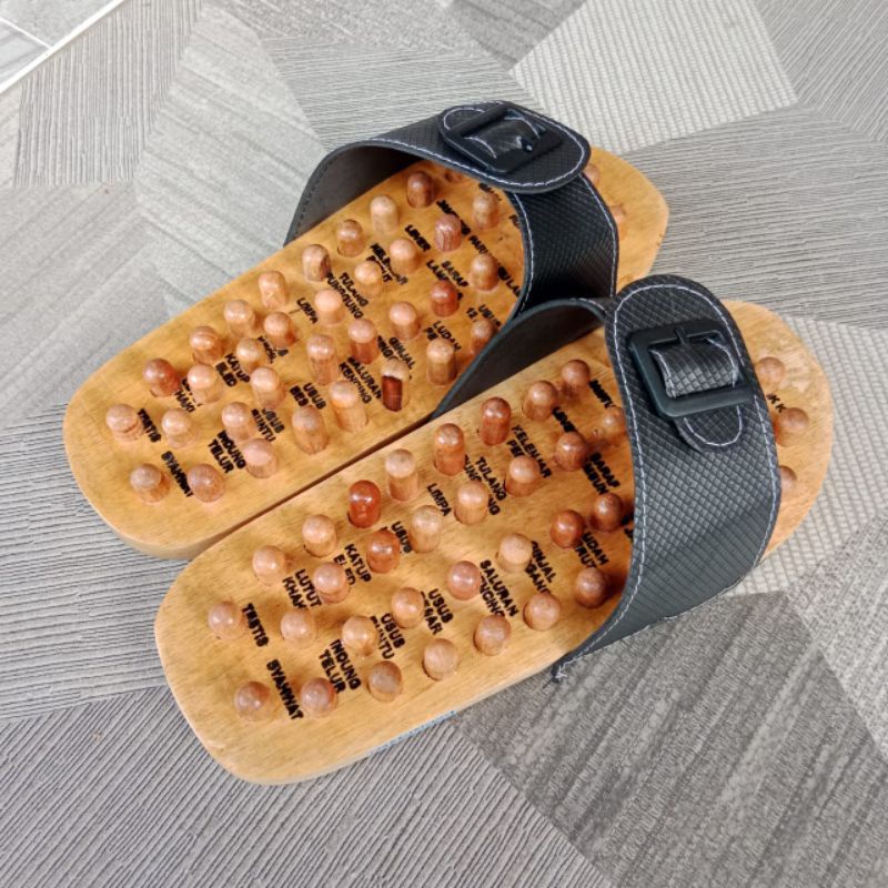 Jual Sandal Rematik Kayu, Alas Kaki Kesehatan, Sendal Pijat Terapi Refleksi Repleksi Reflexi ...
